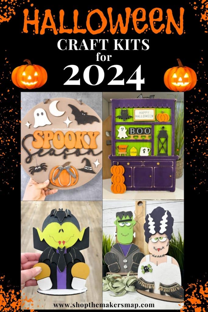 Halloween Busted Canvas Jack-O-Lantern - Easy DIY Tutorial