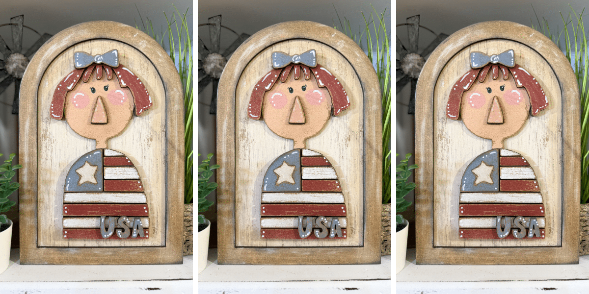 How to: Primitive Patriotic Girl DIY Tutorial